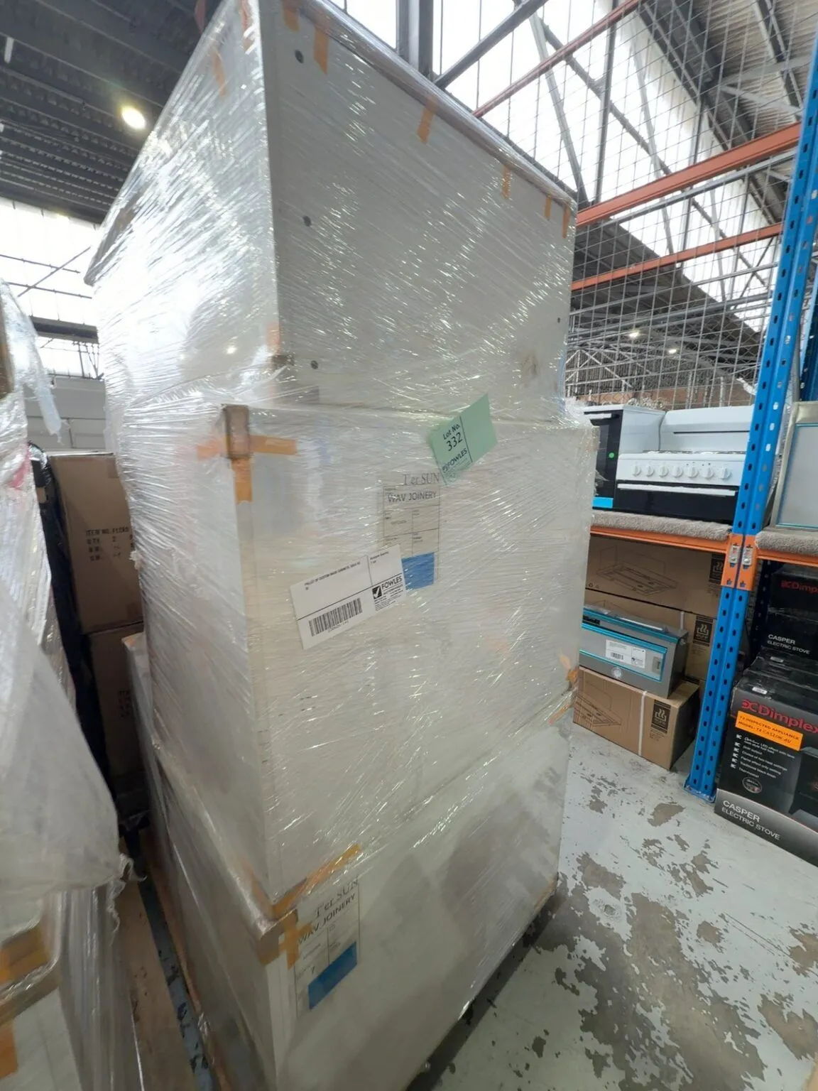 PALLET OF CUSTOM MADE CABINETS, SOLD AS IS - Fowles Auction & Sales
