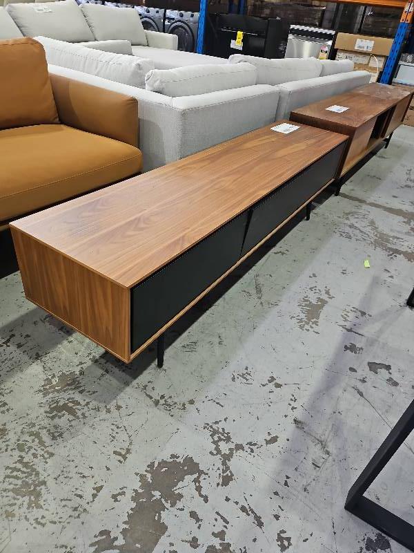 EX DISPLAY HOME STAGING FURNITURE - 1800MM MID CENTURY STYLE TIMBER ...